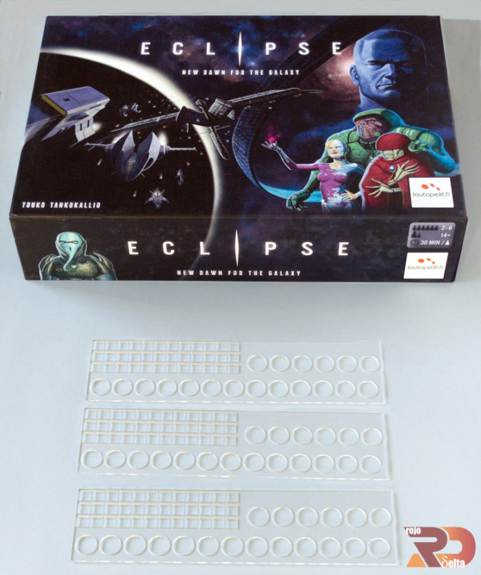 Plantilla para Tablero de Jugador de Eclipse > Rojo Delta